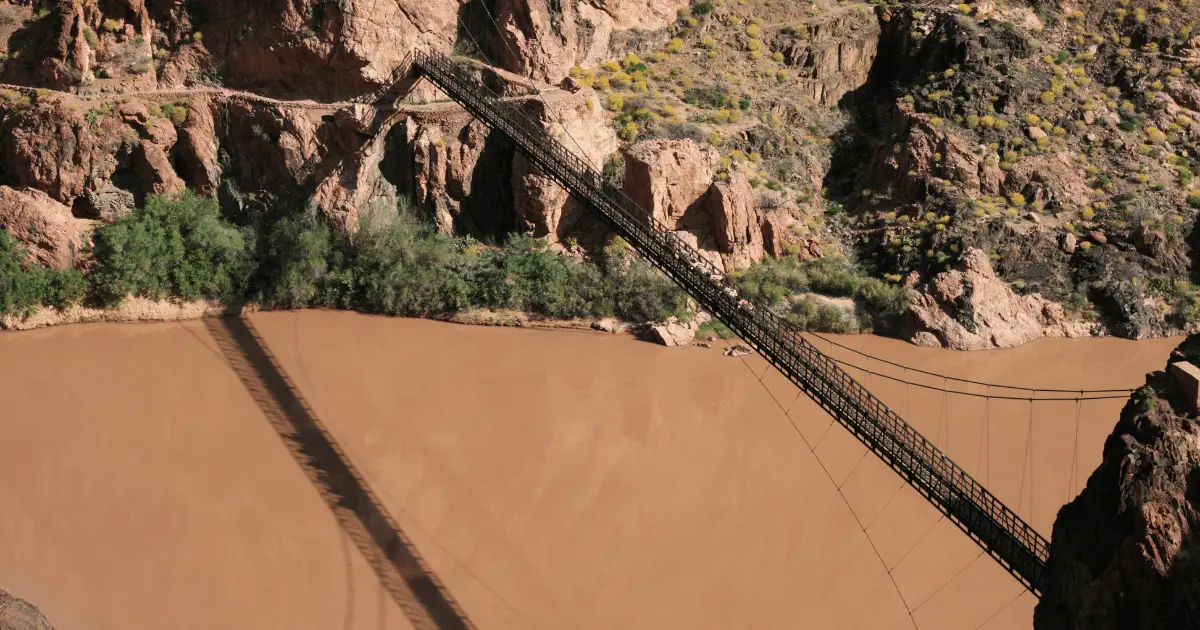 Exploring the Black Bridge of the Grand Canyon
