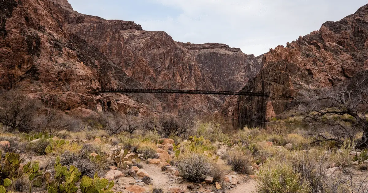 Exploring the Black Bridge of the Grand Canyon